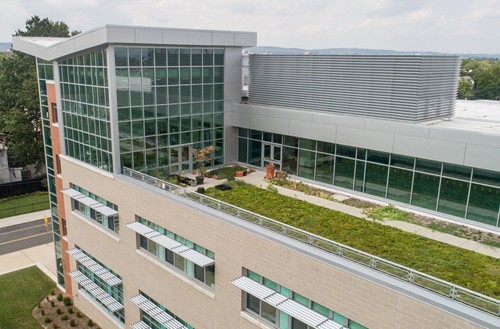 New Custom-Designed Airolite Louver Screen Combines Form And Function
