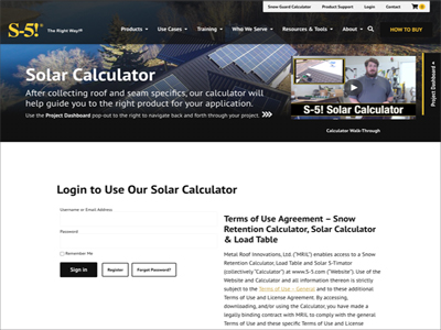 S-5! Launches New Solar Calculator To Guide Advanced Solar Project ...