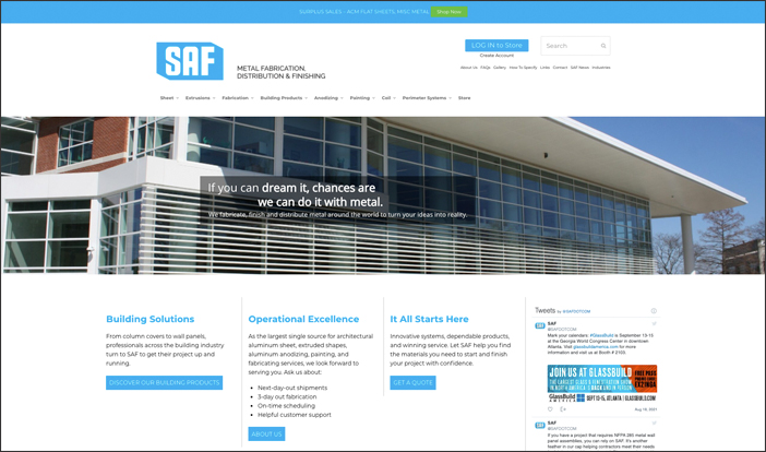 SAF Celebrates Organization's Growth, Launch Of New Website