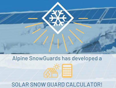 Alpine SnowGuards Unveils New Solar Snow Guard Calculator