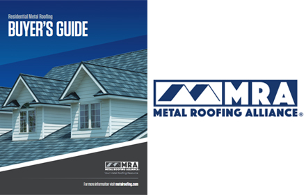 MRA Makes Updates To Popular Residential Metal Roofing Buyer's Guide
