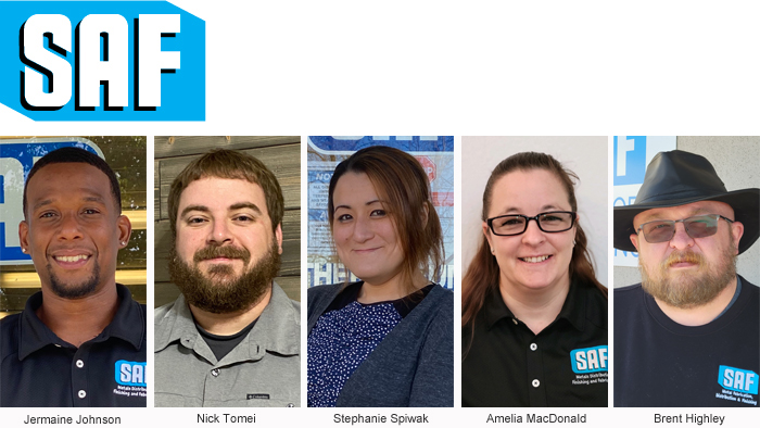 SAF Announces Promotion And Four New Hires