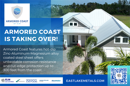 East Lake Metals Introduces Armored Coast Steel For Coastal Environments