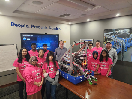 Samco Machinery Sponsors Successful High School Robotics Team