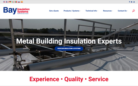 Bay Insulation Systems Launches Redesigned Website