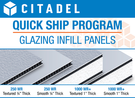 Citadel Announces New Quick Ship Program For Architectural Panels