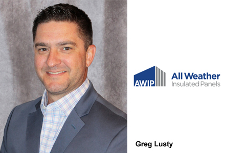 All Weather Insulated Panels Names Greg Lusty As President
