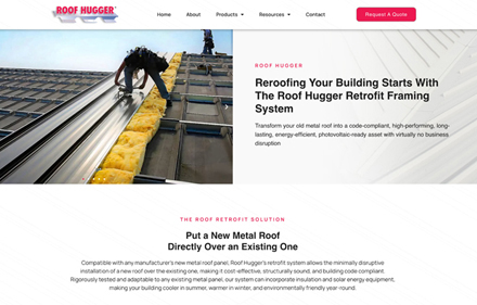 Roof Hugger Relaunches Website For Metal-Over-Metal Retrofit Roofing