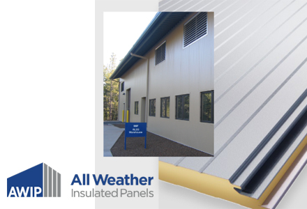 AWIP Introduces New Micro-Vee Insulated Wall Panel