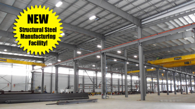 Rigid Global Buildings Opens New Structural Steel Plant