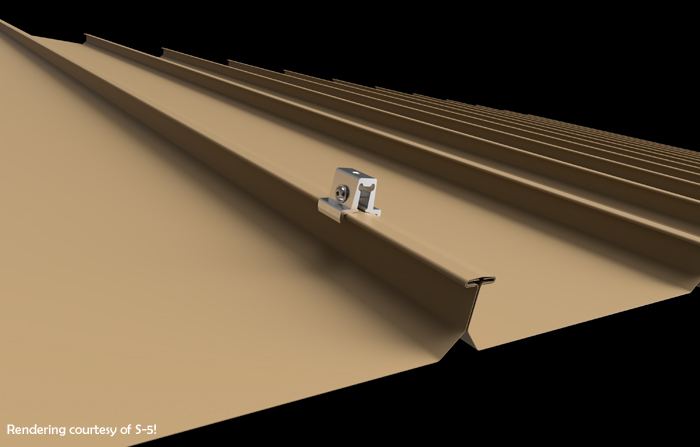 S-5! Introduces New Clamp for T-Shaped Metal Roof Profiles